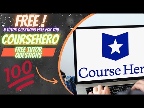 Course hero free tutor question|Trick revealed (5 free tutor questions) #coursehero