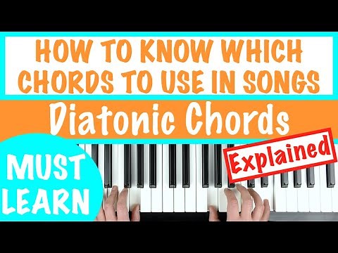 How To Know Which Chords Sound Good Together - Chords In A Scale