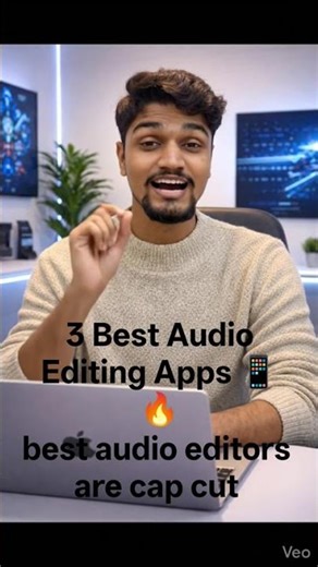 3 Best Audio Editing Apps 📱🔥 #shorts