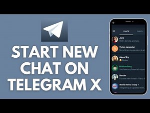 How to Start New Chat on Telegram X 2025?