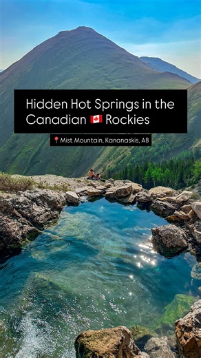 Zeeshan Ahmed on Instagram: "📍Mist Mountain Hot Springs, Kananaskis, Alberta Only in Alberta: a steaming hot spring, 2,400m above sea level, with views that feel unreal. 🏔️✨ This is Mist Mountain Hot Springs in Kananaskis — part hike, part adventure, part secret spa in the sky. Would you dip in after the climb? 👀👇 —————————————————————————— 🍂 Mist Mountain Hot SpringS Trail ↔️ 7.2 km return ⛰️591 m Elevation Gain 🚦 @alltrails difficulty Hard 📌 Send this to who you are planning your next a