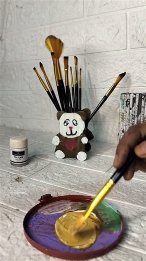 Teddy Bear Look | Newspaper & Bottle Craft | Creative Waste Material Craft Idea---📝