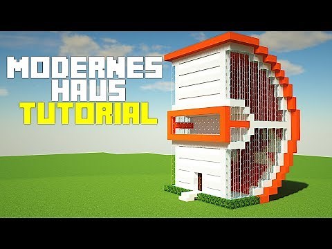 Wie baut man ein Modernes Haus in Minecraft | Minecraft Modernes Haus bauen | LarsLP