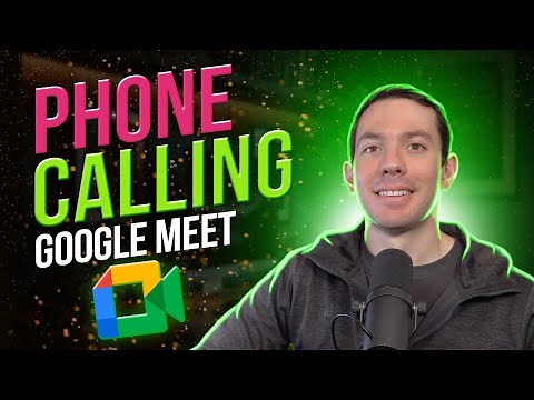 How to call someone from Google Meet (Google Workspaces only)