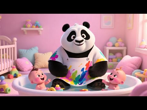 Learn Colors with Panda 🐼🎨 | Fun Color Learning for Kids | Preschool Educational Video