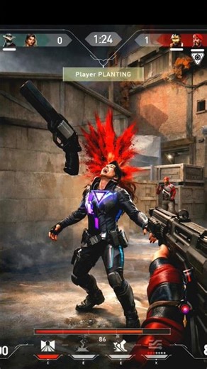 Valorant Gameplay - Neon Dashing on Corrode Map ⚡