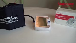 Introduction and use of Sinoheart Blood Pressure Monitor 🔥【FDA Approved】Approved by FDA, CE, PA, MC certified. Boasting specific algorithms & chip, each individually-tested Sinocare BP Monitor will provide you with the most trustworthy readings, helping you track your health easily at home. A safe and reliable BP-machine to our families. 🔥【90 Memory for 2 Users】This BP unit can monitor 2 users together, store 90 readings with date & time stamps for each displays the average of last 3 readings,