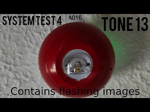 Apollo XP95/Discovery and C-Tec System Test 4: emergency alert siren/tone 13