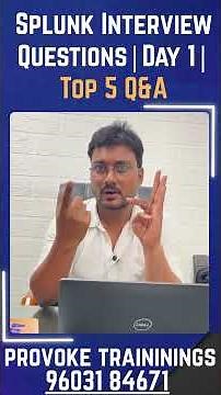 Splunk advanced interview questions