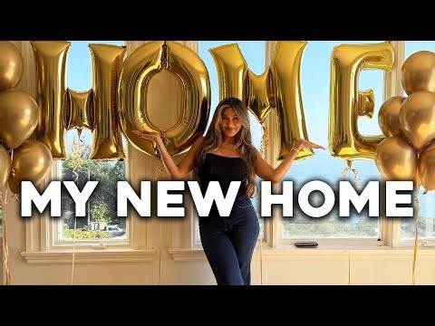 OFFICIAL EMPTY HOUSE TOUR!!! I Got The Keys To My First House!