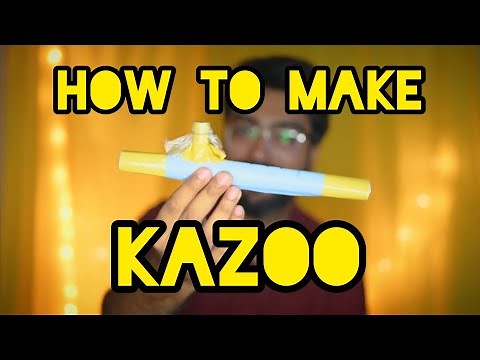How to make a Kazoo from Paper | Kids Music Instrument | DIY Cheap and Easy|