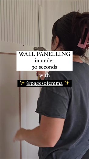 Panel strip project with @pagesofemma 🪚 #skirting4u #wallpanelling | Skirting 4 U