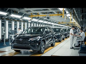 How Toyota Produces Thousands of RAV4 SUVs Daily | Inside the Modern Car Factory (Full Process)