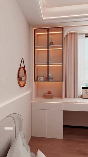 739K views · 6.4K reactions | Decor phòng ngủ đẹp có cửa sổ  Không thể thiếu góc làm việc & kệ sách hiện đại #noithatphongngu #decorphongngu #quan3 #TPHCM | Nội Thất MIHA | Facebook