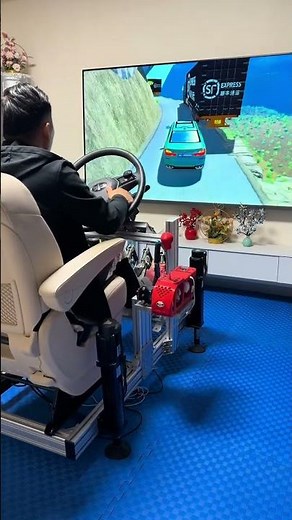 I Tried the Craziest Driving Simulator Setup
