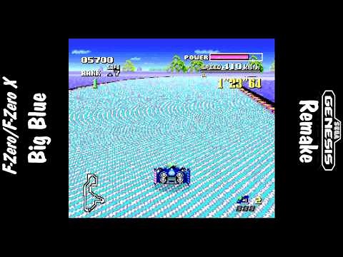F-Zero/F-Zero X - Music: Big Blue (Sega Genesis Remake)