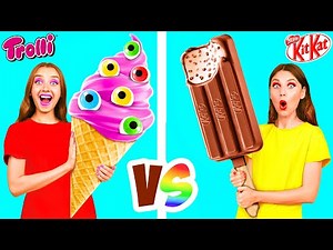 How To Make a Giant Ice Cream Challenge | Food Battle by FUN FOOD
