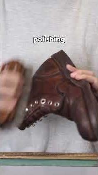 10-Minute Boot Care for Red Wing 8111 #shorts