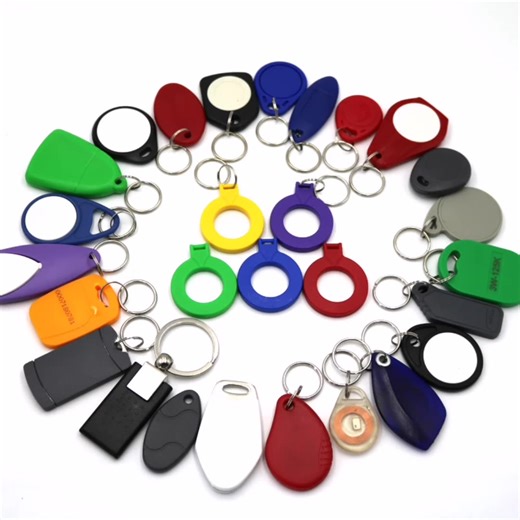 Waterproof ABS 13.56mhz Rewritable CUID Rfid Keyfob Rfid Tag Customized Printing logo CUID Keyfob Card