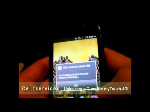 How to Unlock T-mobile myTouch 4G (HTC) with unlock Code to use on ALL Carriers