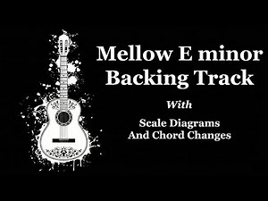 Mellow Guitar Backing Track in E Minor – 76 BPM | Smooth & Emotional Jam