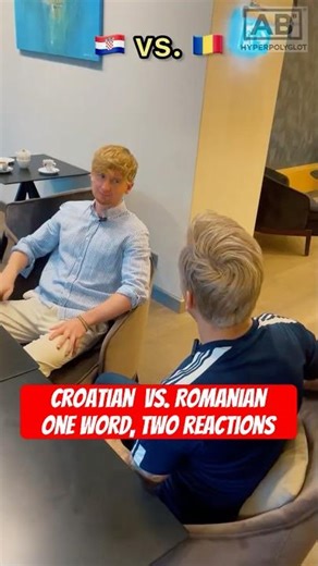 Romanian vs. Croatian: That one word!