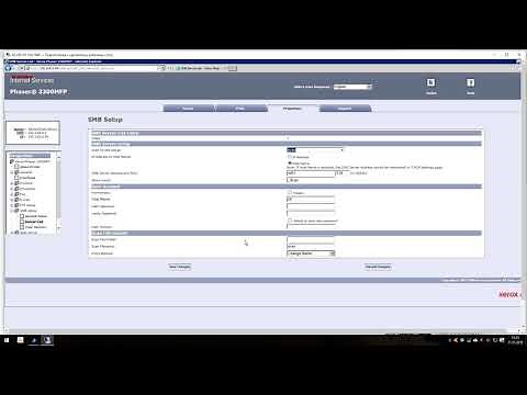 Setting up network scanning to a folder\\SMB using Xerox as an example