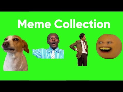 Funniest Memes Collection Intro Greenscreen (4K60) (Laugh Out Loud Template)