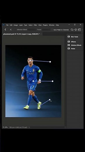 Make Photos Look FAST! ⚡️ (Photoshop Speed Effect)