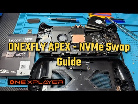 Onexplayer Apex Storage Upgrade Guide!