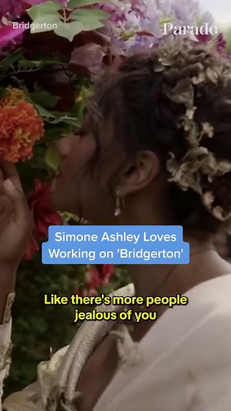 3.8K views | Simone Ashley reflects on the 'Bridgerton' family, her bond with Jonathan Bailey, and the nostalgic feeling of returning to set. It’s more than just a show—it’s home.  For more: https://parade.com/movies/simone-ashley-picture-this-interview #SimoneAshley #JonathanBailey #Bridgerton #BehindTheScenes | PARADE Magazine | Facebook