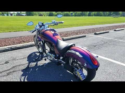 Rustoleum Color Shift rattle can paint job on Victory Vegas