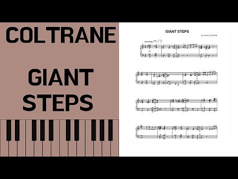 Coltrane, Giant Steps, Piano Solo [with score]