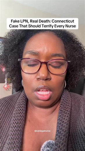 1/21/26 This is what happens when credentials are falsified and no one verifies them. Facilities trusted paperwork instead of verifying licenses. The patient paid the price. Source: Connecticut Insider, “Oak Hill staffing agency owner sentenced after fake nurse case tied to patient death” https://www.ctinsider.com/news/article/karen-wurst-suzean-langan-oak-hill-ct-death-21299356.php #NurseLife #PatientSafety #HealthcareJustice #MedicaidFraud #NursingAccountability | Cjnlegalnurse