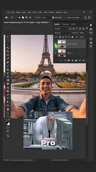 Remove People from photo using Ps