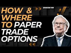 PAPER TRADING OPTIONS FOR BEGINNERS | EP. 109