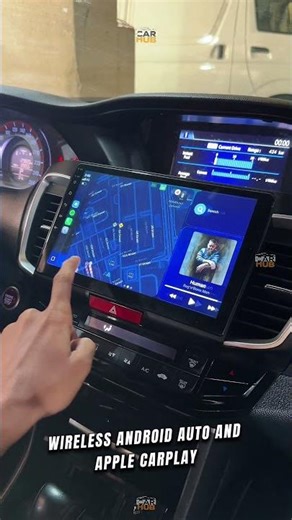 HONDA ACCORD ANDROID SCREEN CARHUB DUBAI