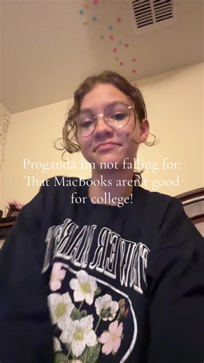 Like I was told by my dead dads best friend who has worked in tech/computer science stuff sense before I was born to get a Mac so I got a Mac and I love it! #educationmajor #teacher #college #tech #apple #laptop #schoollife #macbook