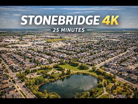 Stonebridge Saskatoon 4K | Aerial Views of One of YXE’s Most Popular Neighbourhoods