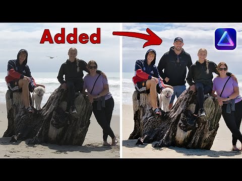 How To Add People to Photos Using Luminar Neo