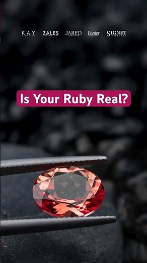 Is Your Ruby Real or Fake? Here's How to Tell! #ruby #facts #jewelry