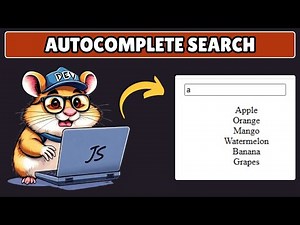 How to Implement Autocomplete Search Using Javascript - Challenge #9