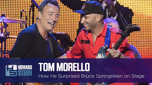 380K views · 1.3K reactions | Tom Morello tells Howard Stern how he surprised Bruce Springsteen and the E Street Band with an 82-bar guitar solo during “The Ghost of Tom Joad.” Check out the full interview on SiriusXM: siriusxm.us/TomMorelloHSS | The Howard Stern Show | Facebook