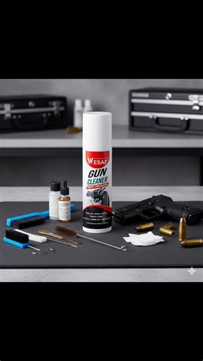 Keep your firearms in peak condition with WESAF Gun Cleaner, a professional-grade formula designed