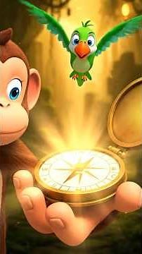 🧭 The Mystery of the Compass — Part-1 | What if it points to hearts, not places? 💛 #animation