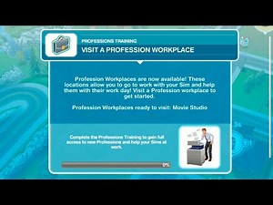 The Sims FreePlay - Professions Training