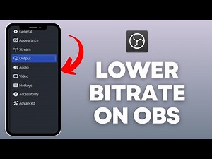 How to Lower Bitrate on OBS Studios 2024 | OBS Tutorial