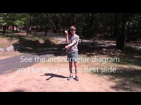 How to use an inclinometer