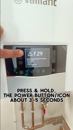 New Type Ecotec Plus. how to Reset the Boiler?