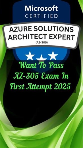 📋Prepare AZ-305 Exam With Ease✅